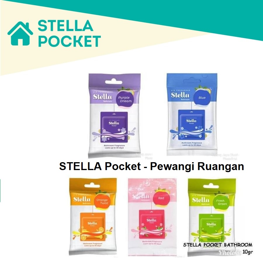 Jual STELLA Pocket Bathroom Pengharum Ruangan Pewangi Poket Gantung ...