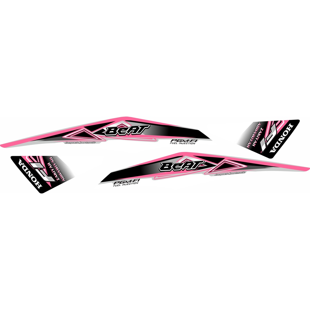 Jual DECAL BEAT FI STRIPING SEMI STANDAR CUSTOM | Shopee Indonesia