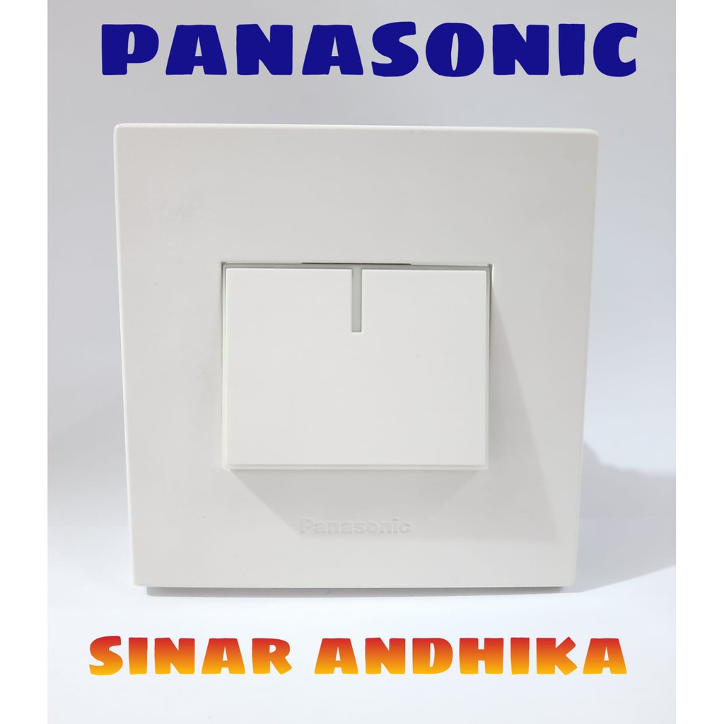 Jual SAKLAR ENGKEL LEBAR HOTEL PUTIH ECO C STYLE E PANASONIC WESJ ...