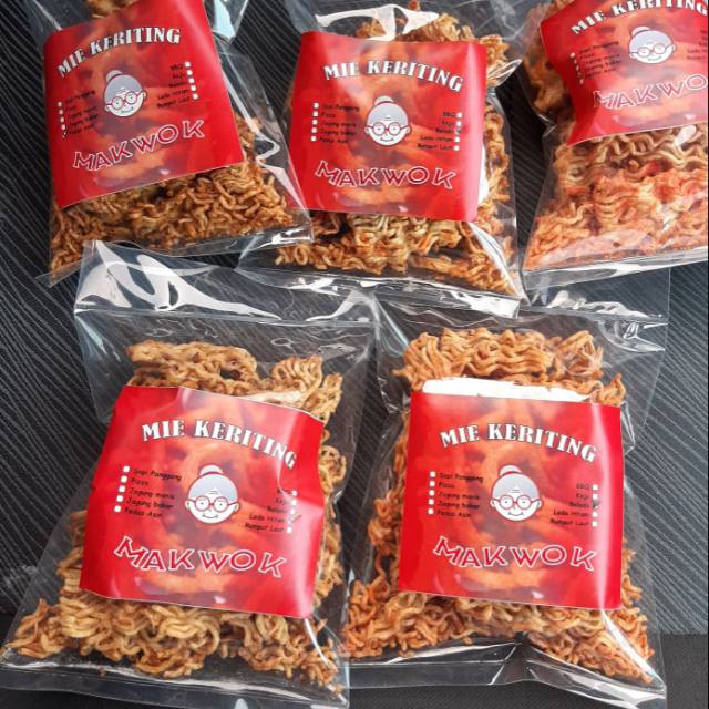 Jual Mie keriting MAKWOK / mie kremes beli 10 gratis 1 | Shopee Indonesia