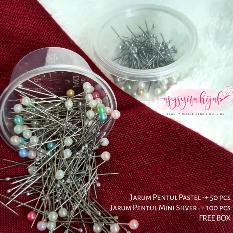 Jual Jarum pentul mini wijen SILVER Newey Shirtpin nemoto jarum pentul ...