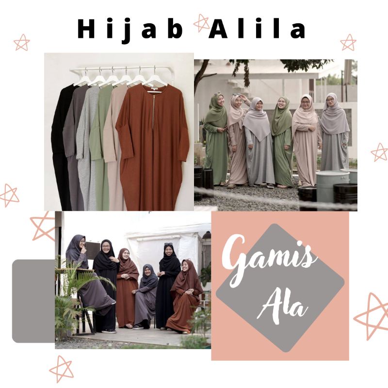 Jual NEW!!! HIJAB ALILA !!! GAMIS ALA By Hijab Alila | Shopee Indonesia