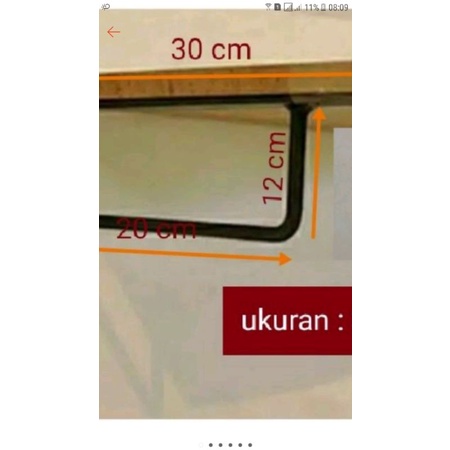 Jual siku besi rak dinding kuat dan kokoh ( hrg per pcs ) | Shopee ...