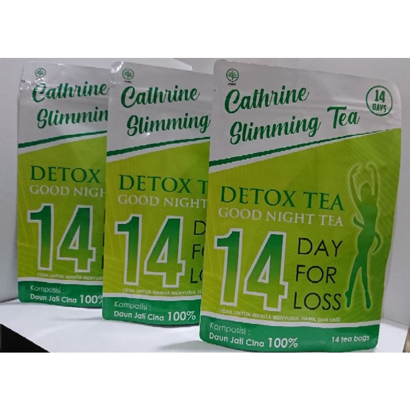 Jual PAKET HEMAT CATHRINE SLIMMINGTEA 3 pcs (FREE GIFT) | Shopee Indonesia