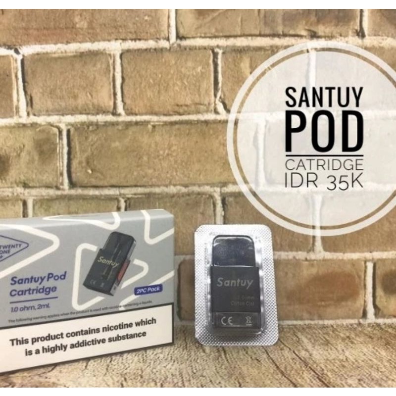 Jual SANTUY Pod Catridge Satuan | Shopee Indonesia