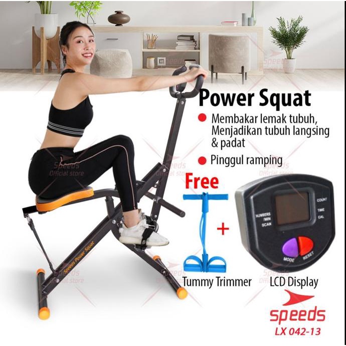 Jual Hit Power Squat Home Squat Power Rider Alat Olaharaga Excider 042 ...