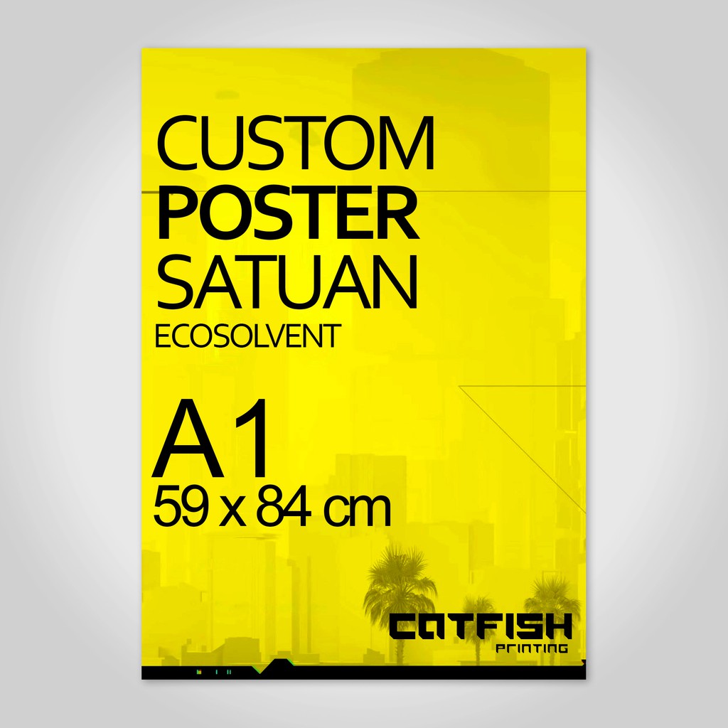 Jual Custom Poster A1 Premium Satuan | Shopee Indonesia