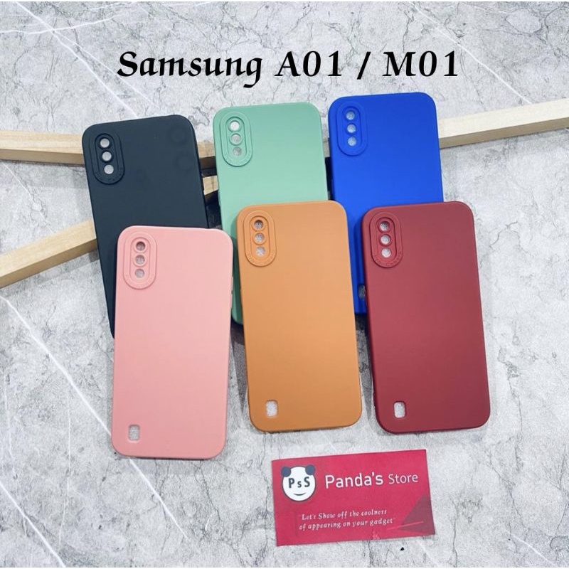 Jual Softcase Pro Camera Samsung A01 / M01 Candy Case Full Color 3D Silikon TPU | Shopee Indonesia