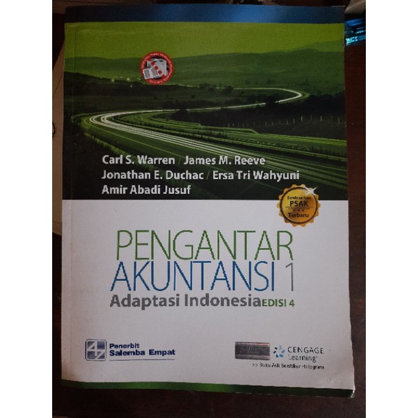 Jual BUKU PENGANTAR AKUNTANSI 1 ADAPTASI INDONESIA CARL S WARREN JAMES M REEVE Edisi 4 | Shopee ...