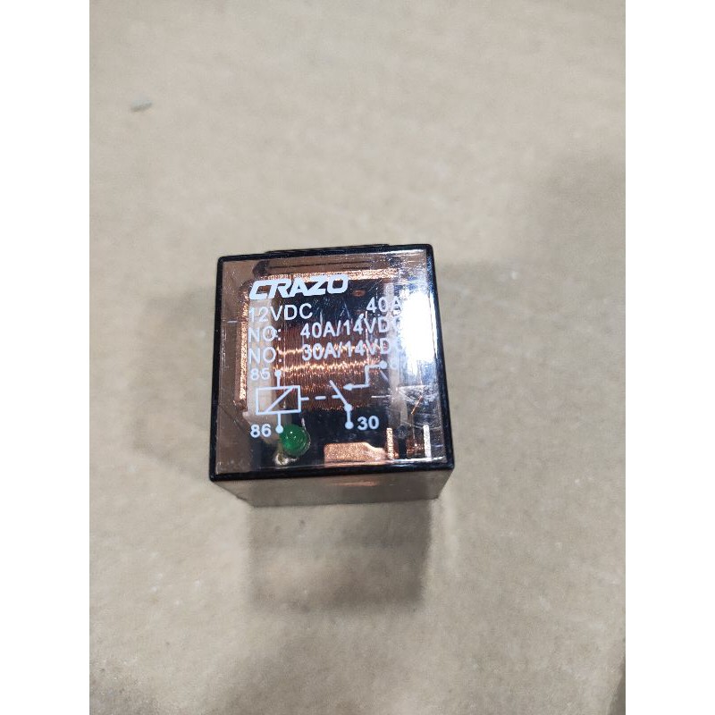 Jual relay kaki 4 klakson lampu universal pnp motor mobil 12 volt ...