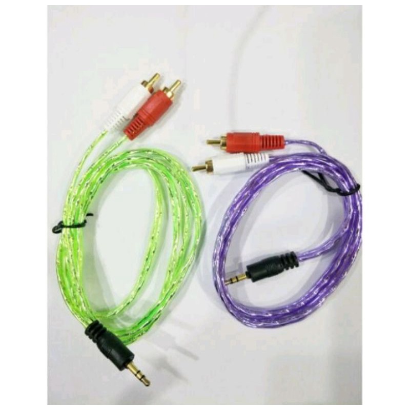Jual kabel audio input aux dan rca | Shopee Indonesia
