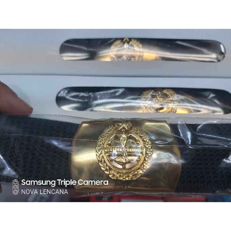 Jual SABUK PRAMUKA LOGO TIMBUL COR TEBAL +NILON | Shopee Indonesia