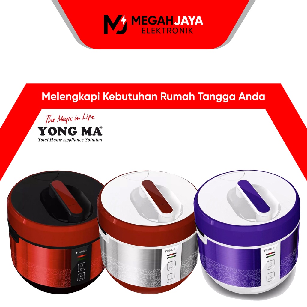 Jual [COD READY] YONG MA / YONGMA RICE COOKER / MAGIC COM SMC 4023 / SMC4023 (2 LITER) | Shopee ...