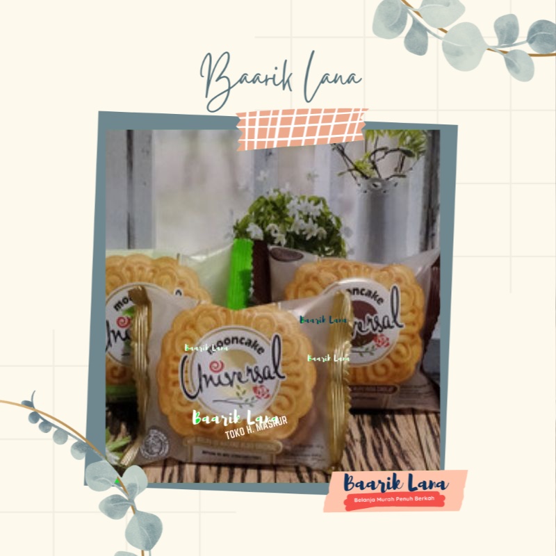 Jual Kue Bulan Mooncake Universal 60gr | Mooncake Naf'a 60gr | Shopee ...