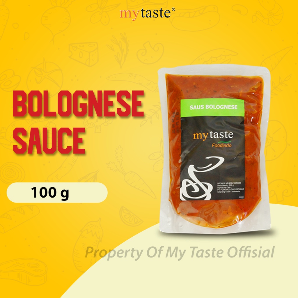 Jual My Taste Bolognese Sauce 100gr Saus Bolognaise Saus Spaghetti ...