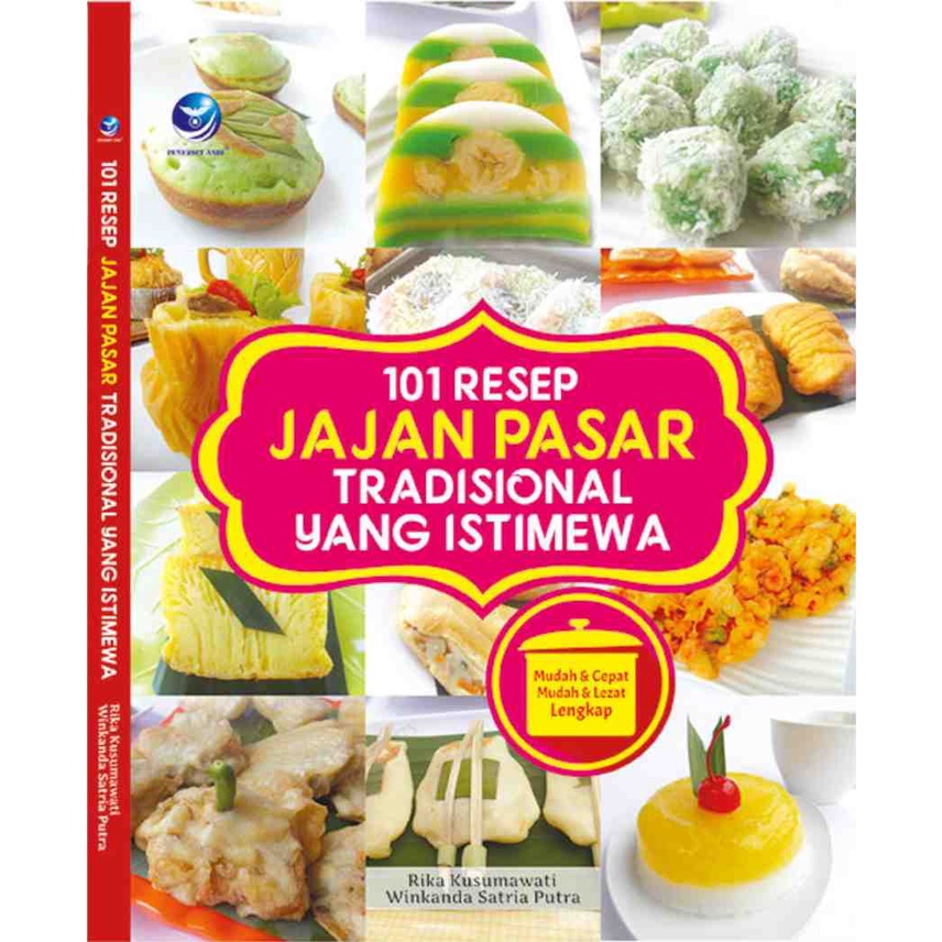 Jual BUKU MEMASAK-101 Resep Jajan Pasar Tradisional Yang Istimewa ...