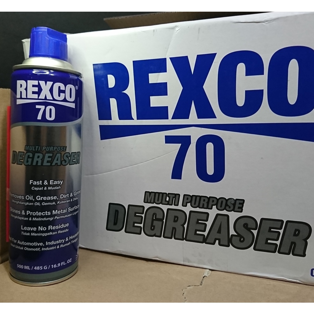 Jual REXCO 70 MULTI PURPOSE DEGREASER 500 ML Pembersih blok mesin mobil ...