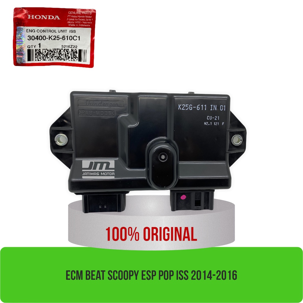 Jual ECM ECU CDI Beat fi esp pop ISS idling stop scoopy esp 2015-2016 ring 14 30400-K25-610C1 ...