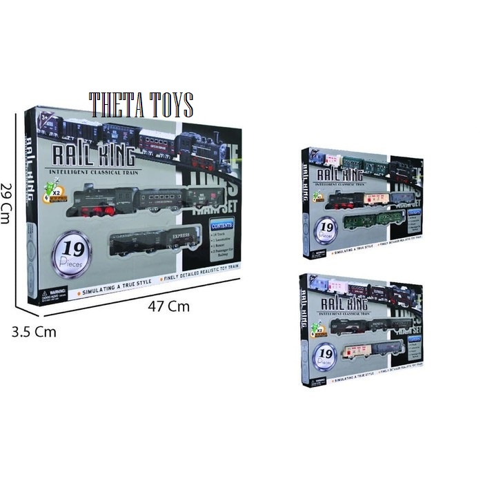 Jual Mainan Anak Laki Laki Mainan Kereta Api Rail King Pr17571 Ukuran