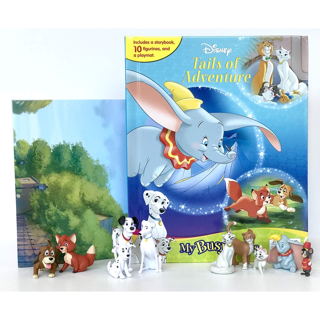 Jual My Busy Book Disney Tails of Adventure DUMBO ARISTROCATS ...