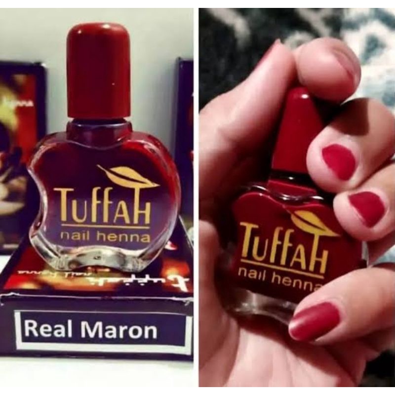 Jual Tuffah Nail Henna kutek muslimah new | Shopee Indonesia