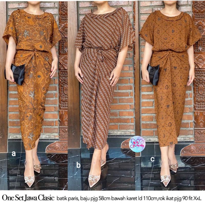 Jual Setelan Srikandi / Setelan Rok / Setelan Batik / Setelan Rok ...