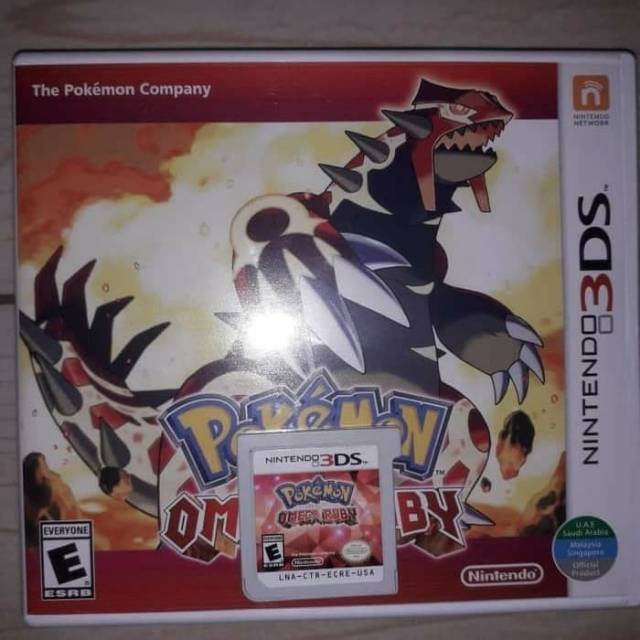 Jual Nintendo 3DS Pokemon Omega Ruby Shiny Collection | Shopee Indonesia