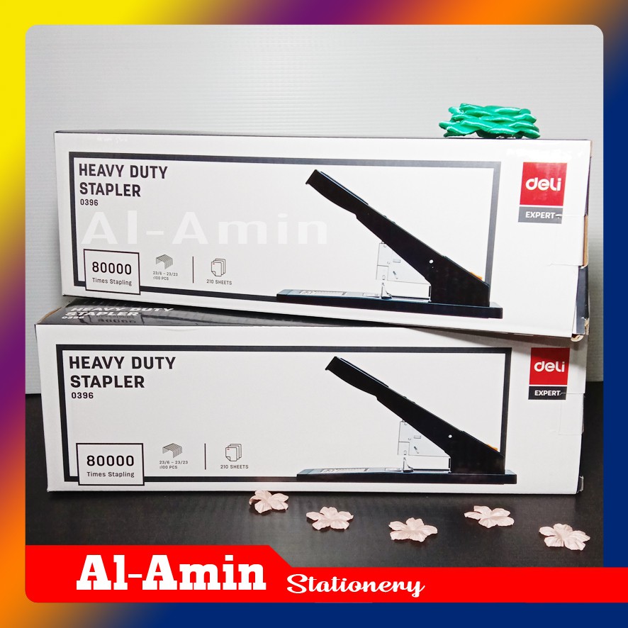 Jual Stapler Heavy Duty - Stapler Besar / Staples Jilid 210sheets "DELI ...