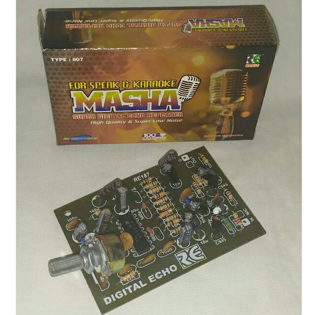 Jual Kit Digital Echo Repeater 1 potensio - Kit Echo Karaoke | Shopee ...
