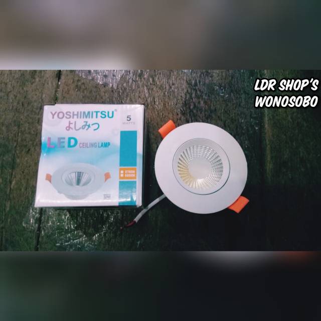 Jual Lampu Plafon Downlight Led Murah 5 Watt Yoshimitsu | Shopee Indonesia