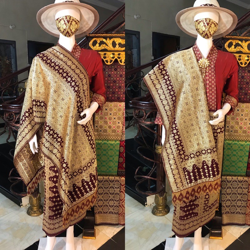 Jual Belum Termasuk songket / RONCE PAYET SELENDANG (upah pasang ronce ...