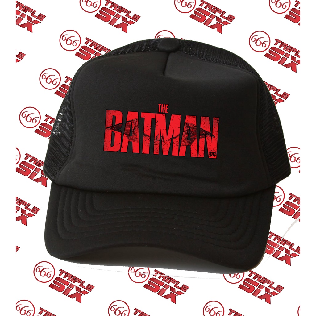 Jual Topi Trucker The Batman DC Robert Pattinson | Shopee Indonesia