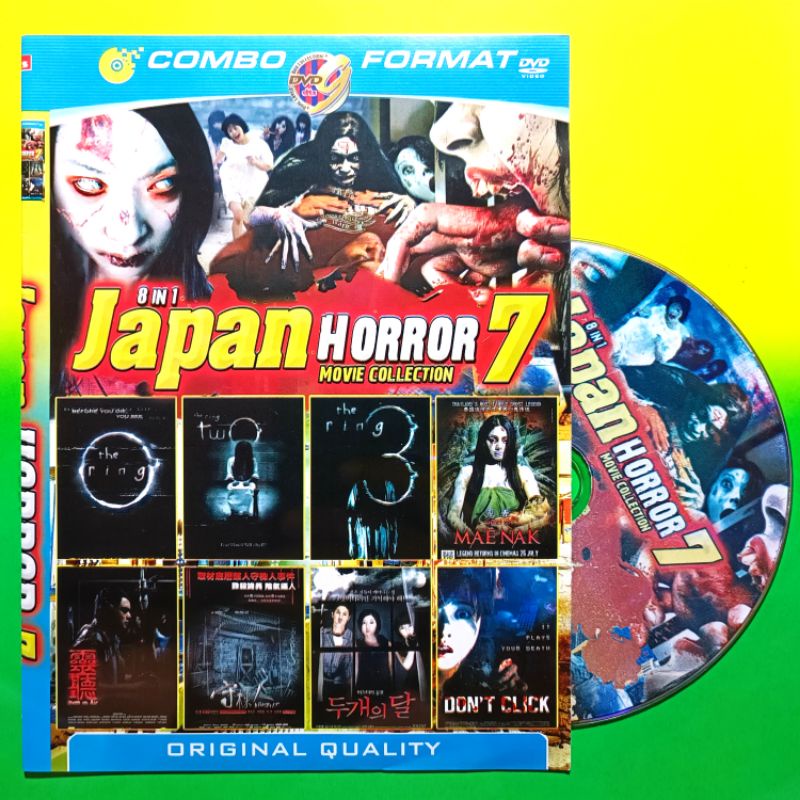 Jual KASET FILM KOLEKSI HORROR JEPANG VOLUME 7 PILIHAN TERLARIS ...