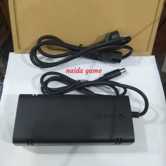 Jual Adaptor Xbox 360 E Ori 220 Volt / Adaptor Xbox Extra Slim Original ...
