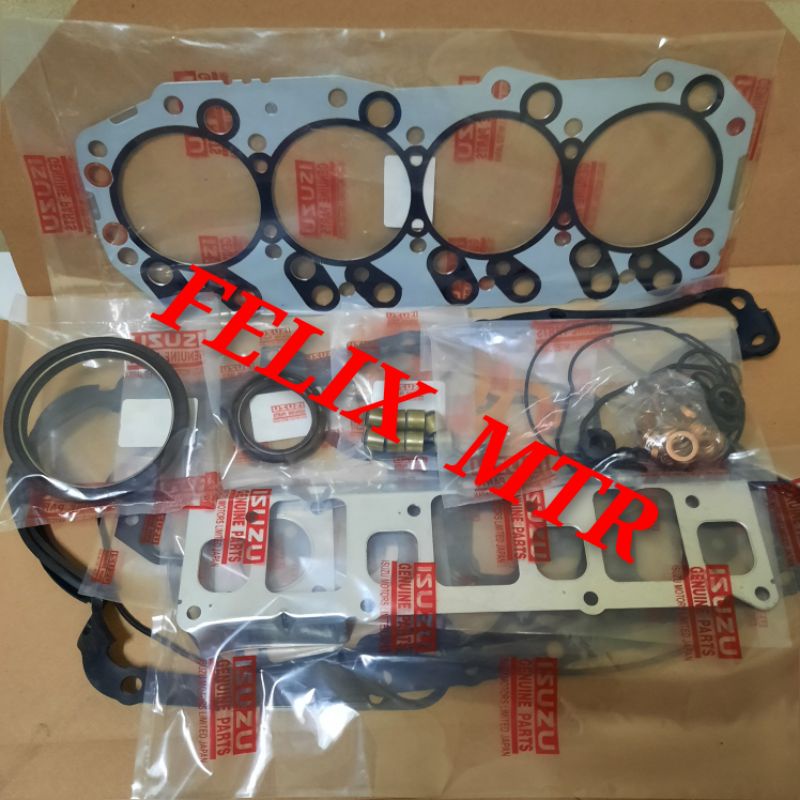 Jual PAKING SET FULL SET PAKING DEKSEL SET ISUZU DMAX 4JH1 3.0 3.000CC | Shopee Indonesia