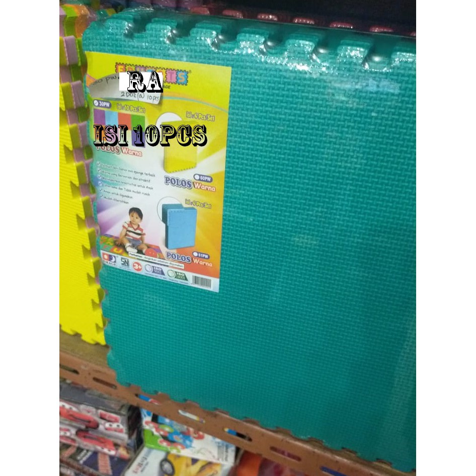 Jual MATRA PUZZLE LANTAI MAINAN PUZZLE ALAS LANTAI PUZZLE BUSA POLOS ...