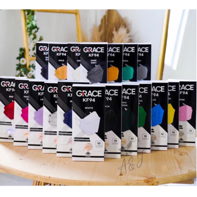 Jual grace masker kf94 (4ply) | Shopee Indonesia