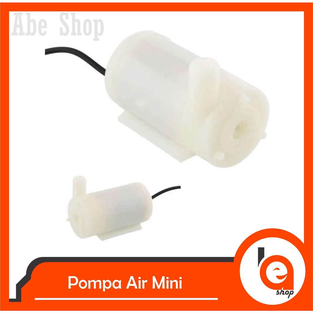 Jual Pompa Air Celup Mini 3-6 VDC 3 - 6 Micro Pump 5V Submersible Hitam ...