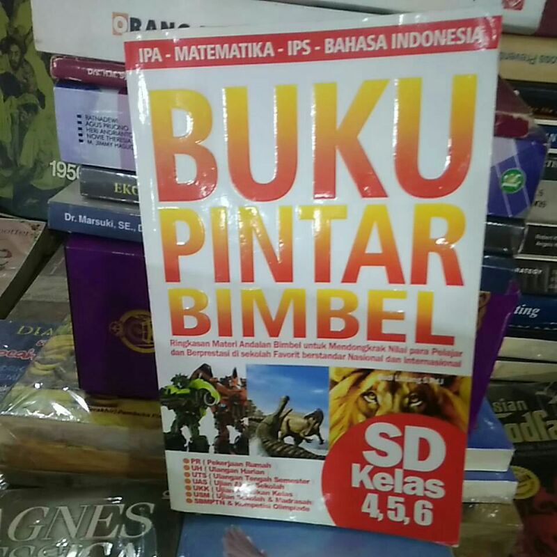 Jual Buku pintar bimbel sd kelas 4.5.6 bekas original | Shopee Indonesia