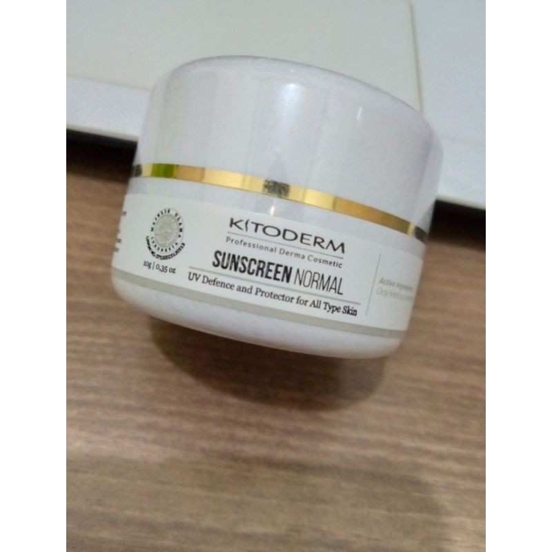 Jual Kitoderm Sunscreen Normal SPF 50 Putih | Shopee Indonesia