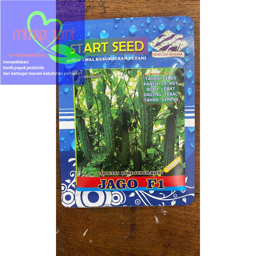 Jual Benih Sayur Paria Pare JAGO F1 Super Hijau dari START SEED ...