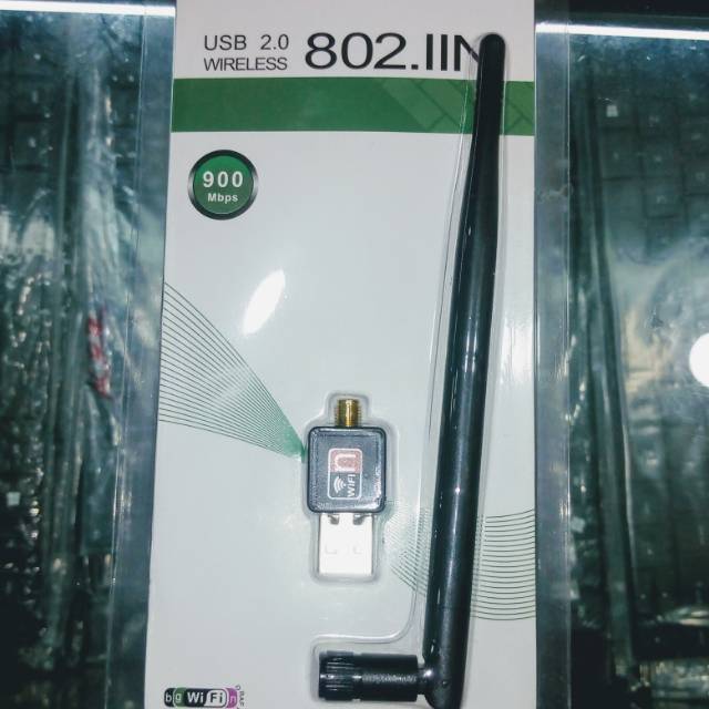Jual USB WIFI 2.0 antena wereless 802.IIN 900 mbps USB adapter WiFi 900 Mbps USB ANTENA WERELESS ...