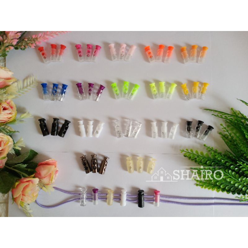 Jual Stopper Tabung Tali Dua Lubang / Stoper Botol / Stopper tali ...