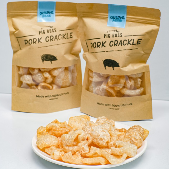 Jual PORK CRACKLE / KERUPUK KULIT BABI / KERUPUK SANCAM (US PORK) - 50 ...