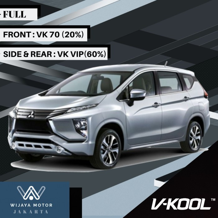 Jual Kaca Film VKOOL MITSUBISHI XPANDER Full Body (VK70+VIP+VIP ...