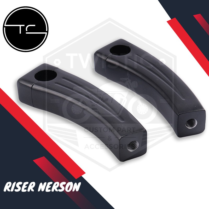 Jual Raiser Riser Peninggi Stang Motor Custom Nerson Chopper Bobber ...