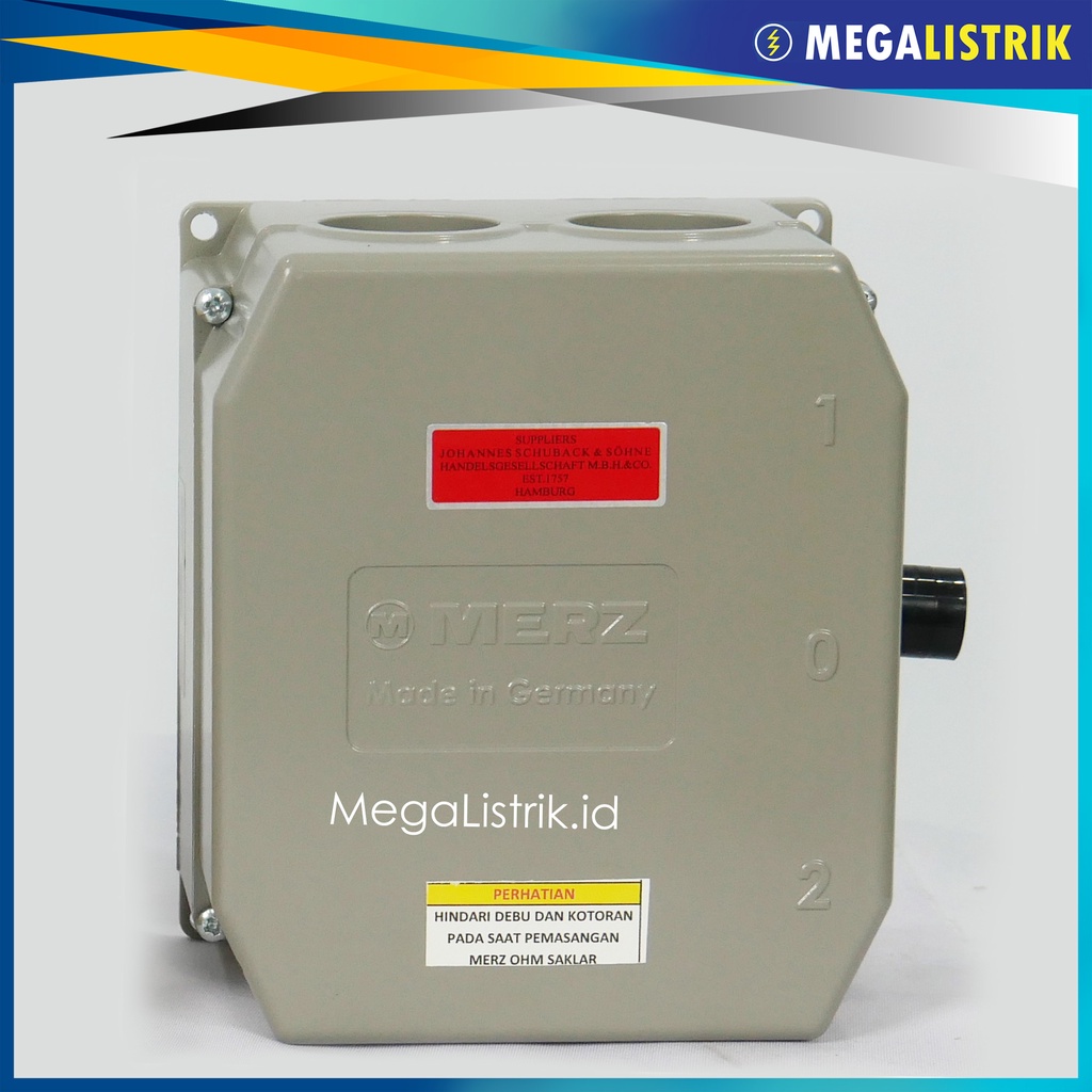 Jual MERZ GZ 1-0-2 4P 63A OHM SAKLAR CAM / CHANGEOVER SWITCH / HANDLE ...