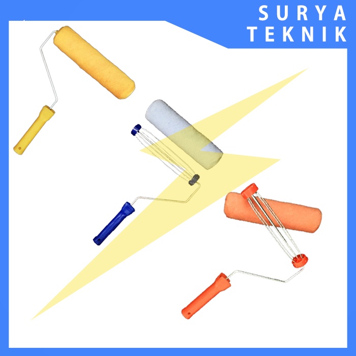 Jual Kuas Roll Cat Tembok 9 Inch - Paint Roller Cat Tembok dan Dinding ...