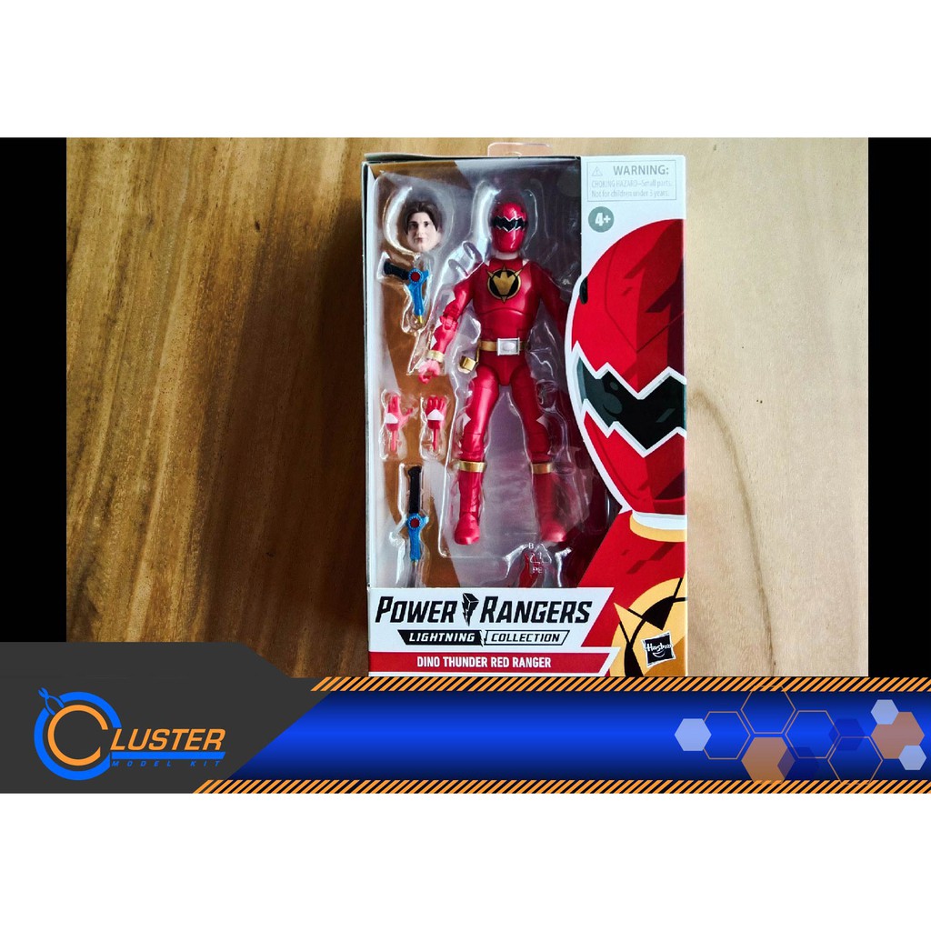 Jual Hasbro Power Rangers Lightning Collection - Dino Thunder Red ...