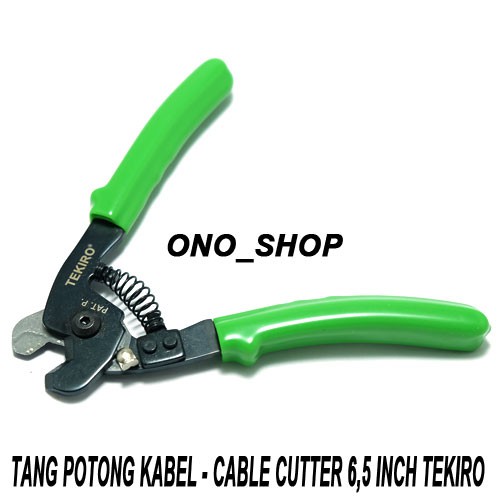 Jual Tang Potong Kabel - Cable Cutter 6,5 Inch Tekiro | Shopee Indonesia